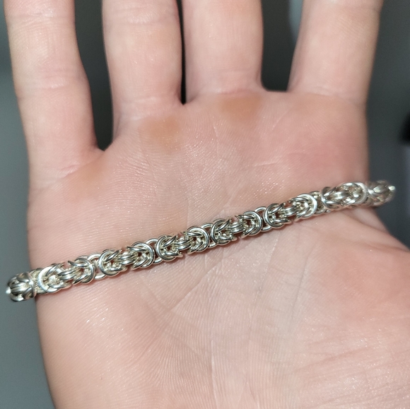 Jewelry | Byzantine Bracelet Sterling Silver | Poshmark